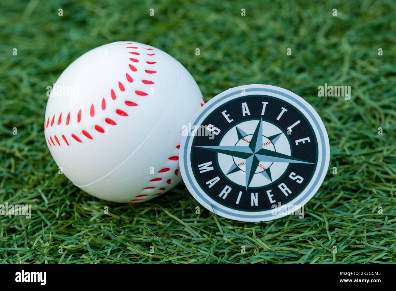 Seattle mariners logo hi-res stock photography and images - Alamy