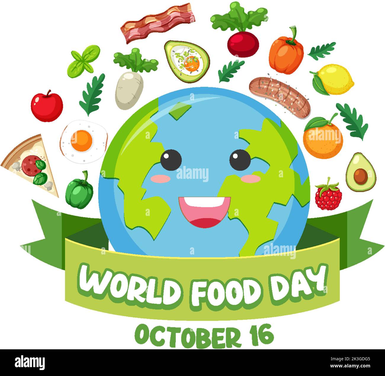 World Food Day Banner Design illustration Stock Vector Image & Art - Alamy