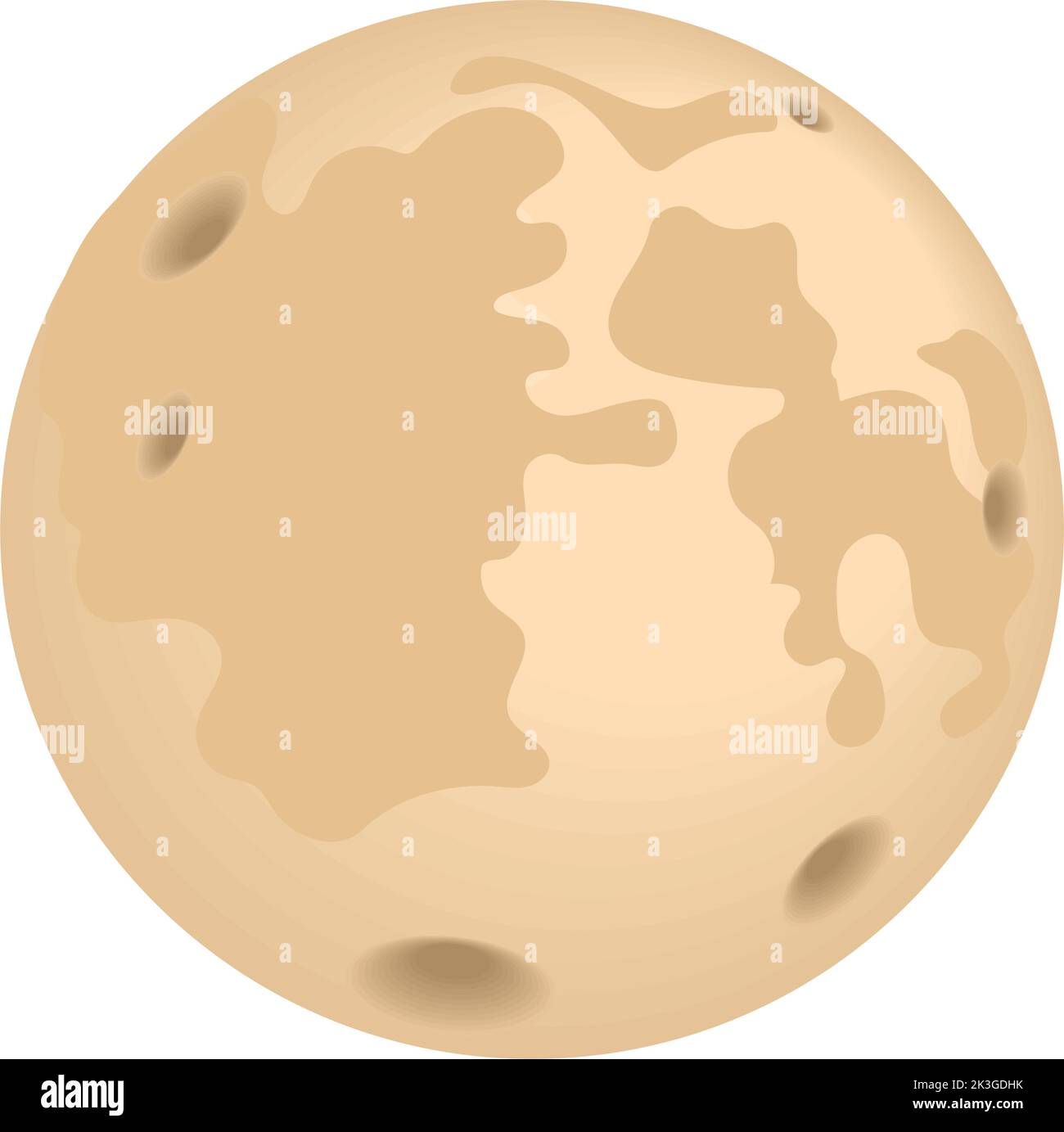 full moon space Stock Vector Image & Art - Alamy