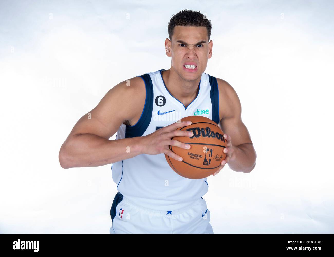 Dallas, TX, USA. 26th Sep, 2022. Dallas Mavericks forward Dwight Powell ...
