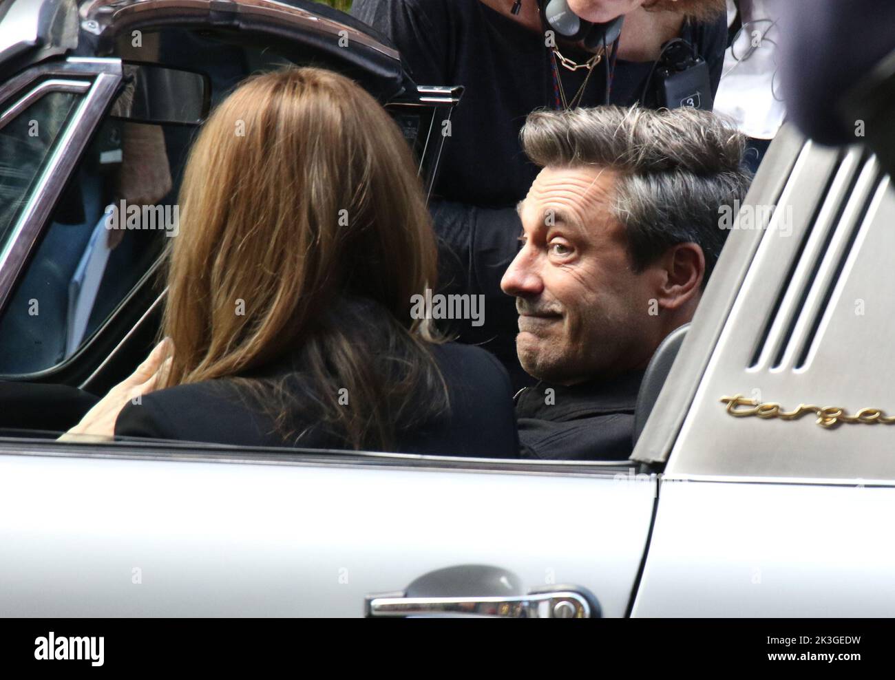 Filming Of `The Morning Show` In New York -PICTURED: Jennifer Aniston ...