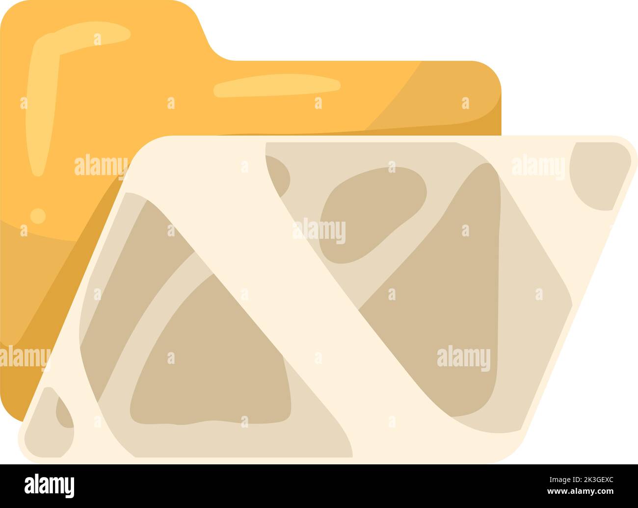 folder glassmorphism style Stock Vector Image & Art - Alamy