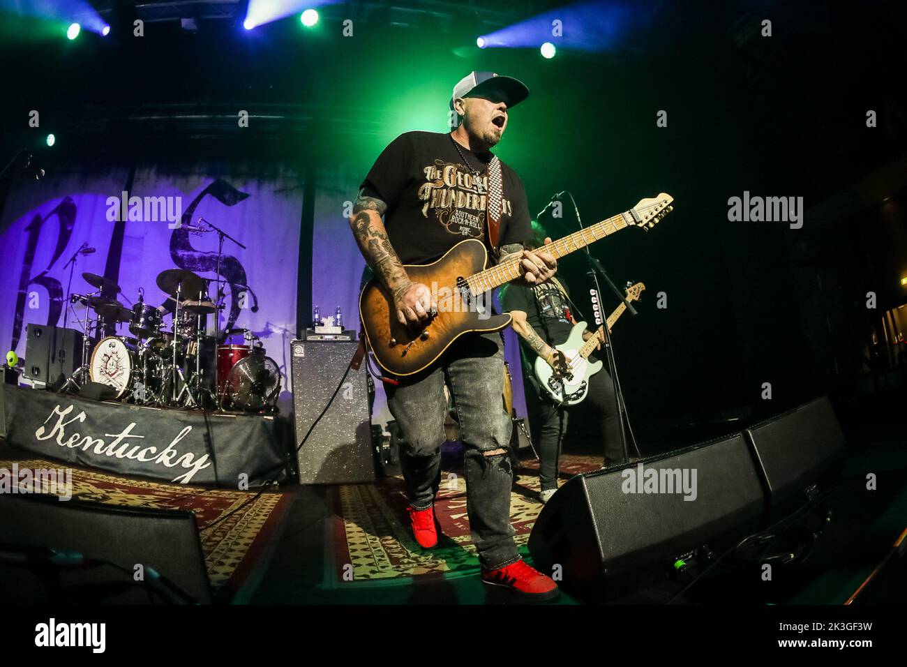 Milano, Italy - 26 Sept 2022, Chris Robertson of American rock band ...