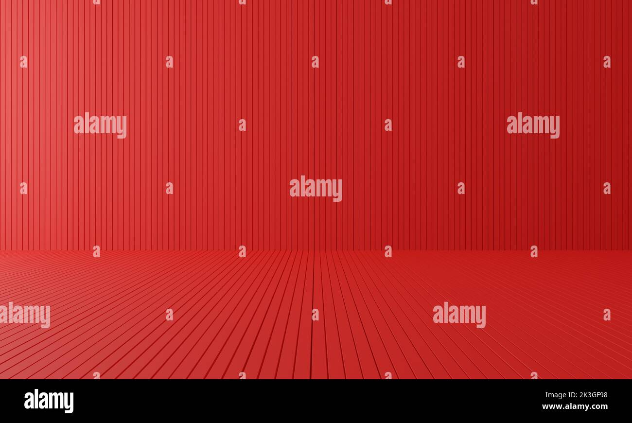 Realistic red studio wall hi-res stock photography and images - Alamy