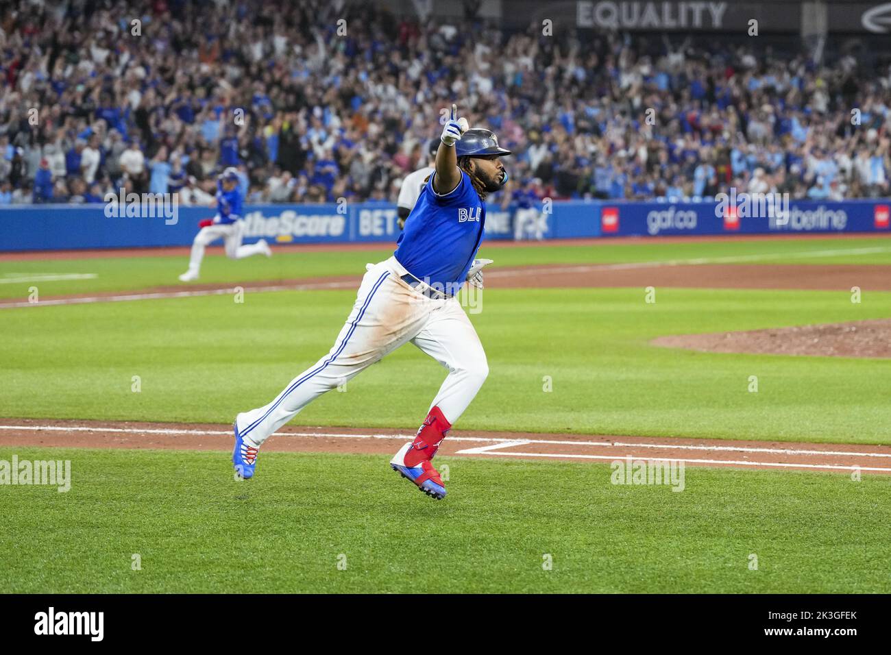 Toronto, Canada. 25th Sep, 2022. Toronto Blue Jays first baseman ...