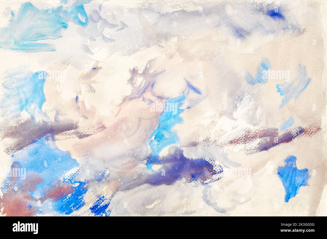 Sky (ca. 1900–1910) by John Singer Sargent. Original from The MET ...