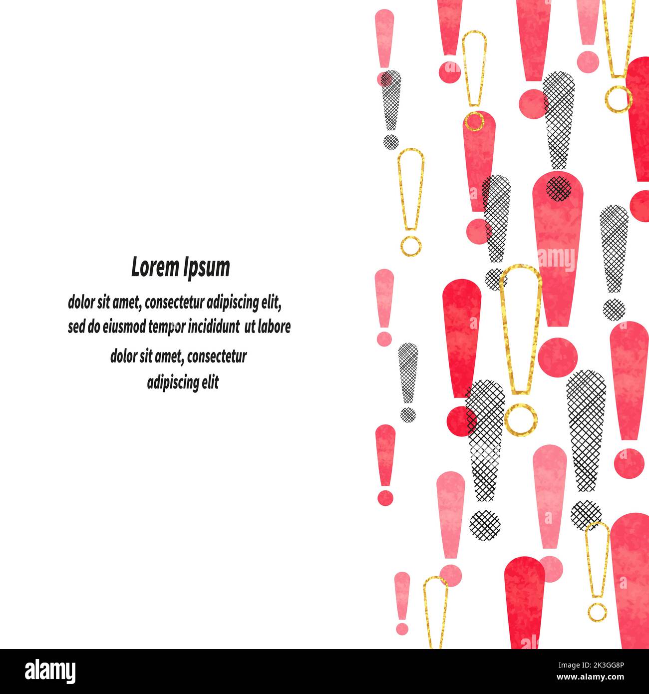 Notice marks Stock Vector Images - Alamy