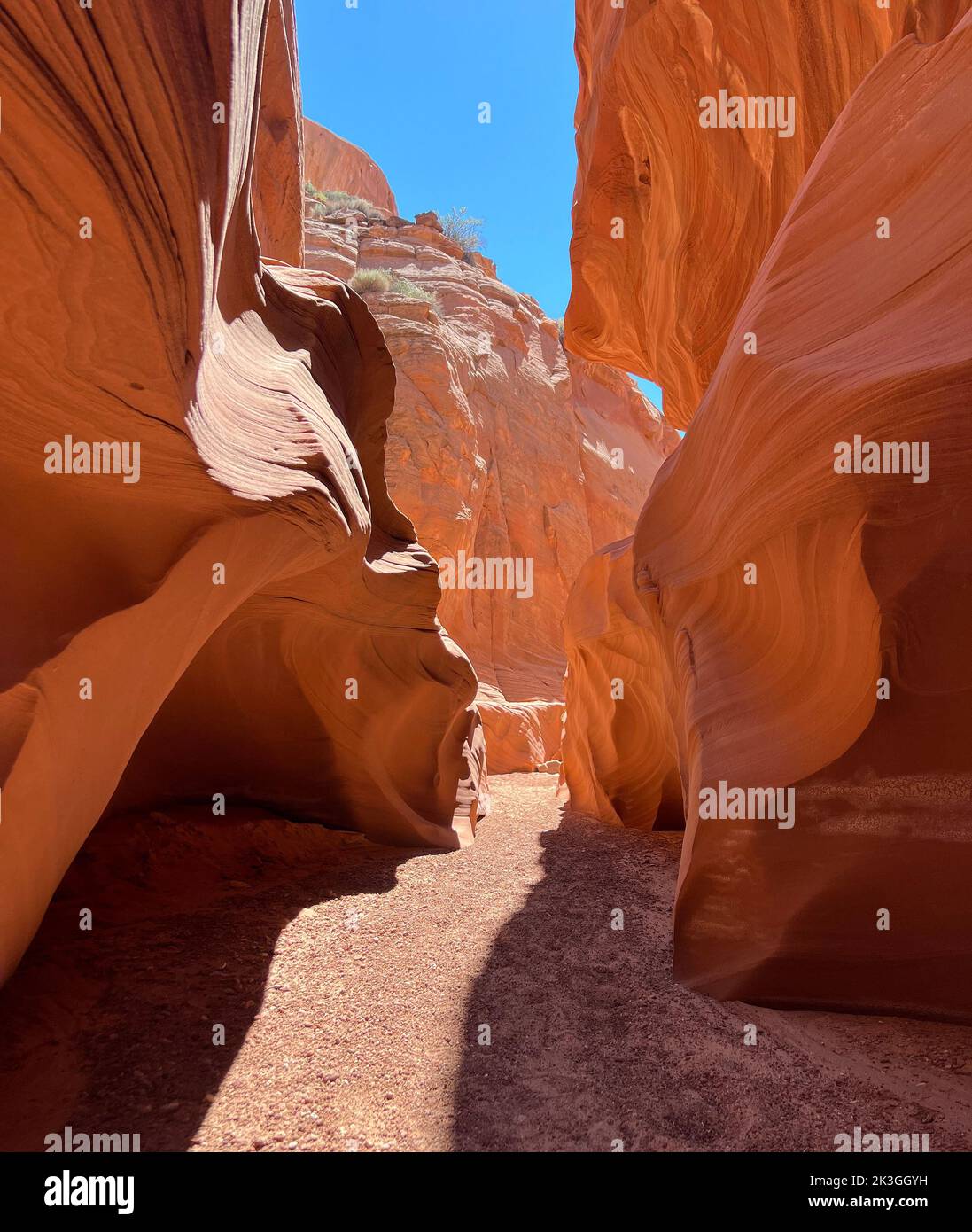Landscape in Secret Antelope Canyon, Arizona Stock Photo - Alamy