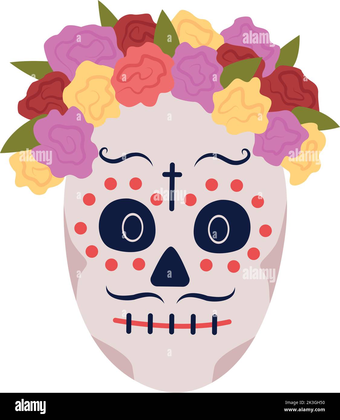 Calavera clipart Stock Vector Images - Alamy