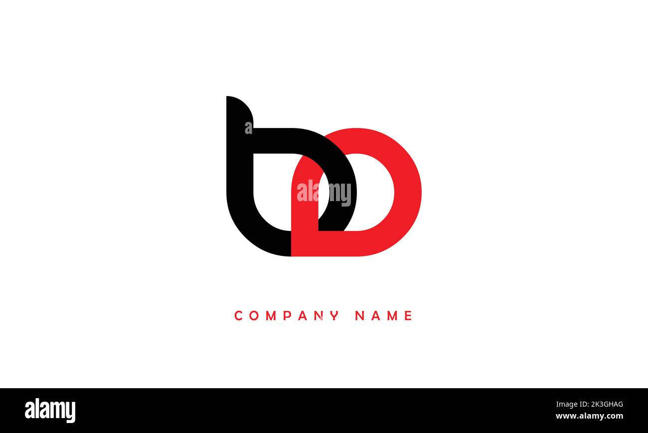 Bd Db Abstract Letters Logo Monogram Stock Vector Image And Art Alamy