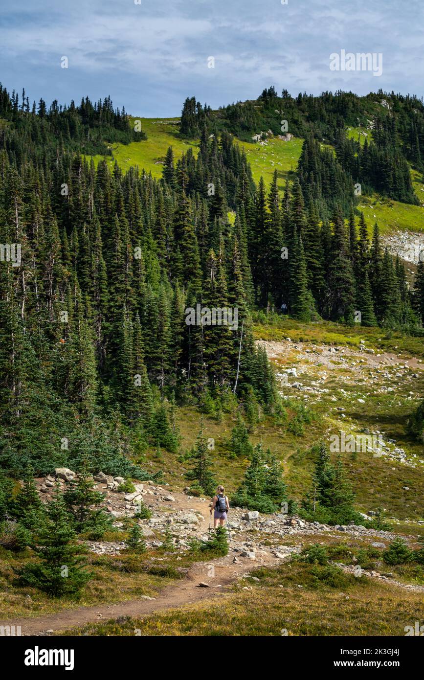 Panorama ridge trail hi-res stock photography and images - Alamy