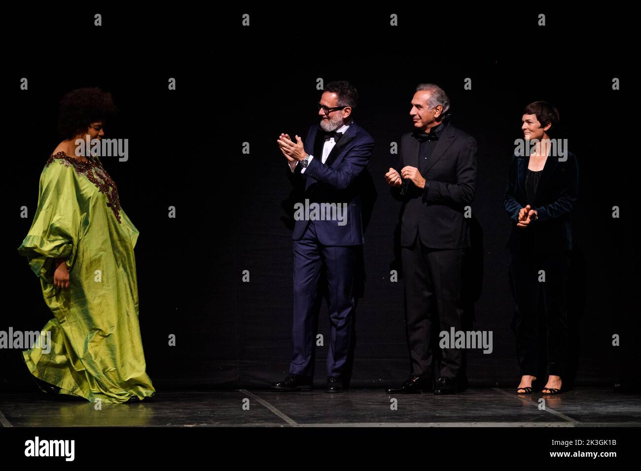 Teneshia Carr , Simone Cipriani , Carlo Capasa , Ellen MacArthur Milan ...