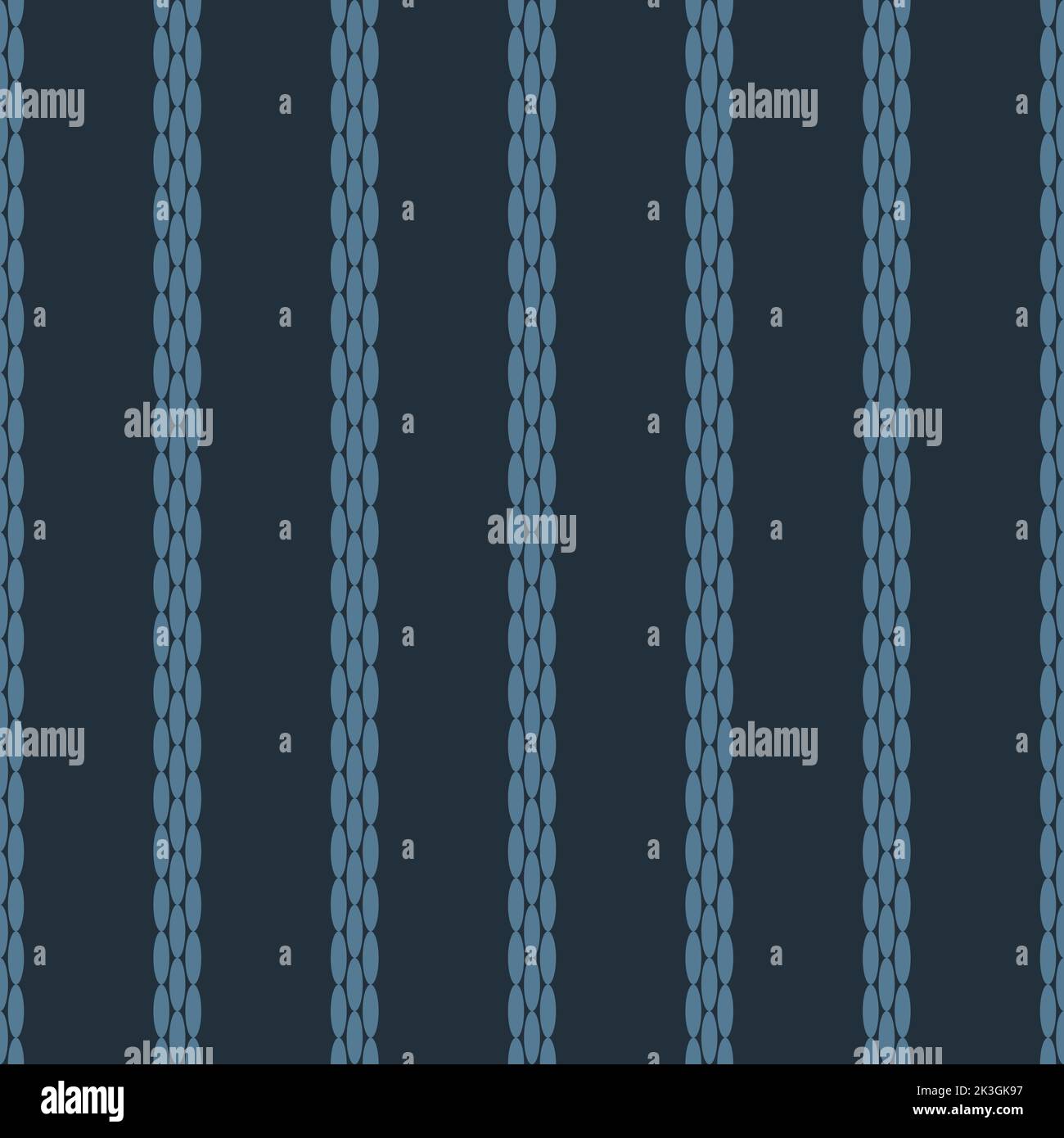 Abstract shapes geometric motif of vertical chain lines made of small ...