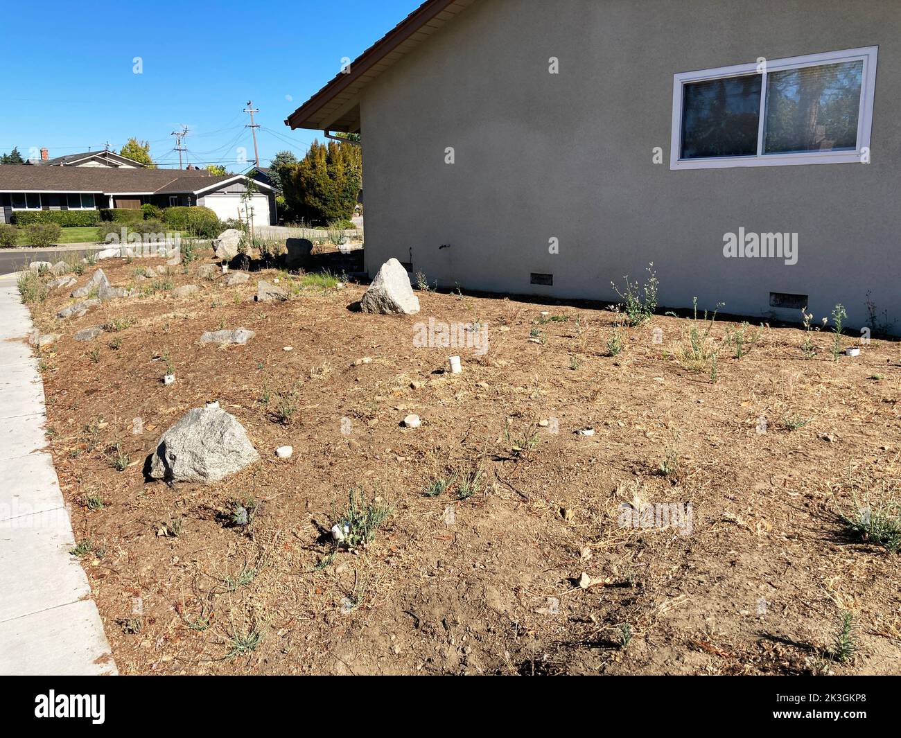California home front yard hi-res stock photography and images - Alamy
