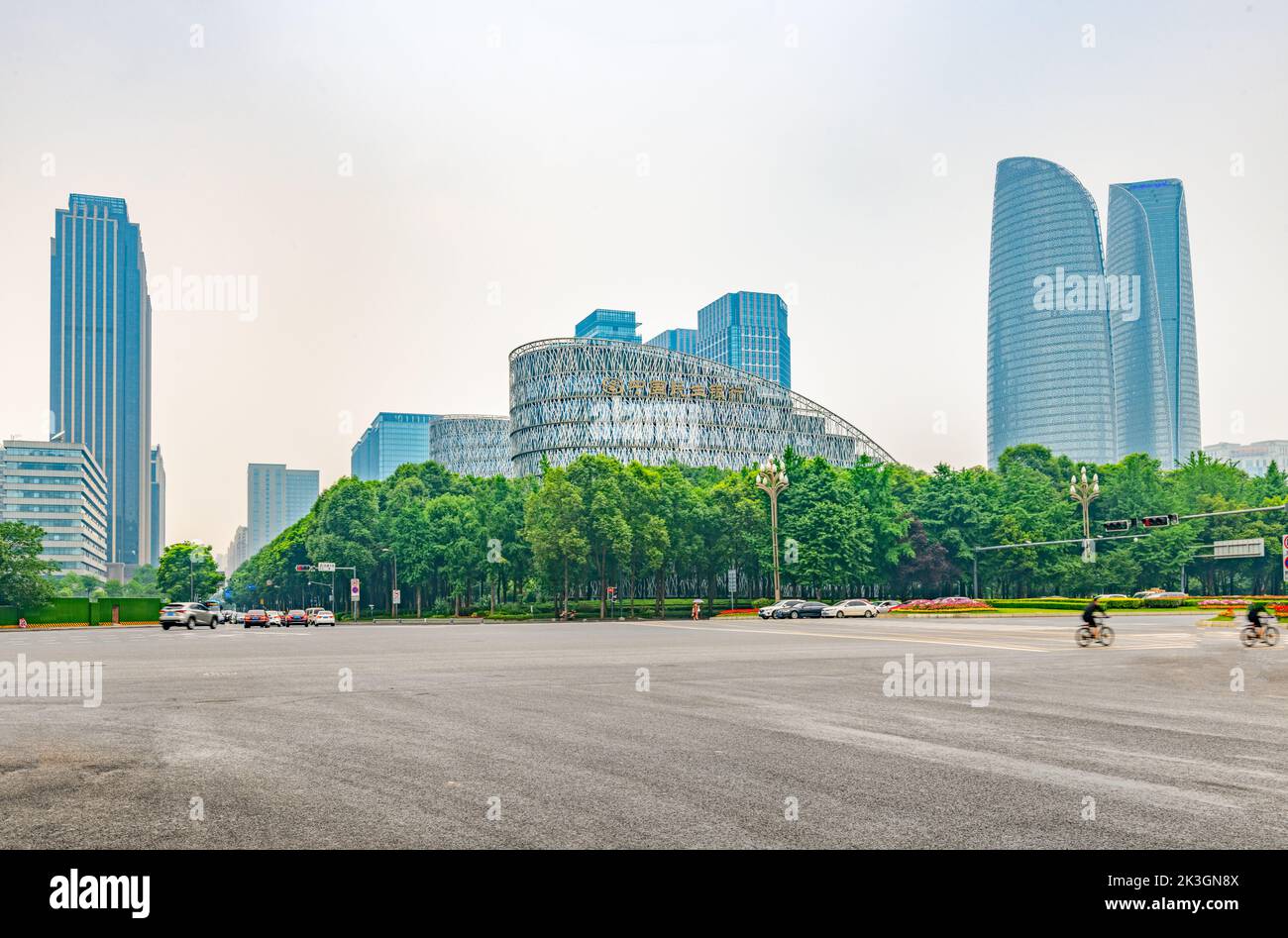 Street Scenery of Chengdu, Sichuan Province, China Stock Photo - Alamy