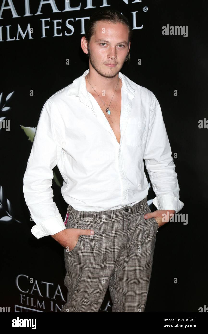 LOS ANGELES - SEP 22: Nate Clark at the 2022 Catalina Film Festival at ...