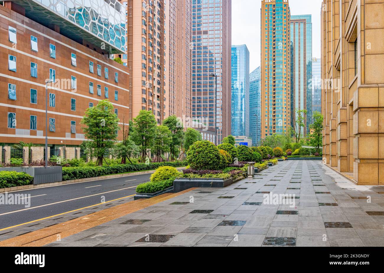 Street Scenery of Chengdu, Sichuan Province, China Stock Photo - Alamy