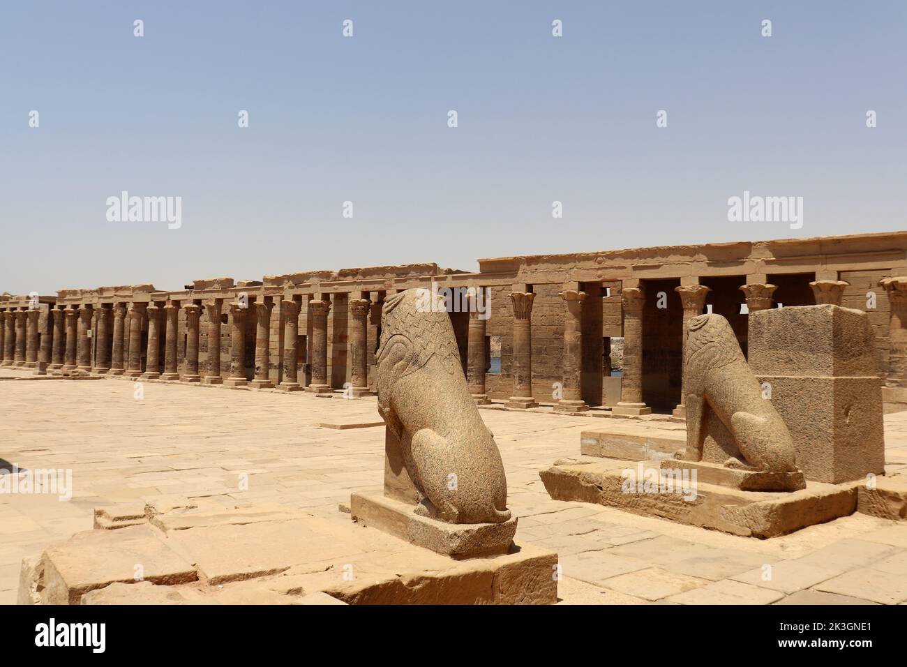 Trajan's kiosk ptolemaic temple philae hi-res stock photography and ...