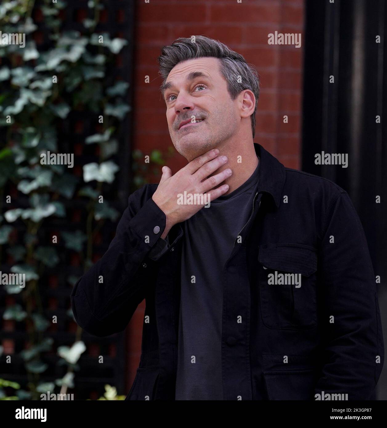 New York, NY, USA. 26th Sep, 2022. Jon Hamm on location for THE MORNING ...