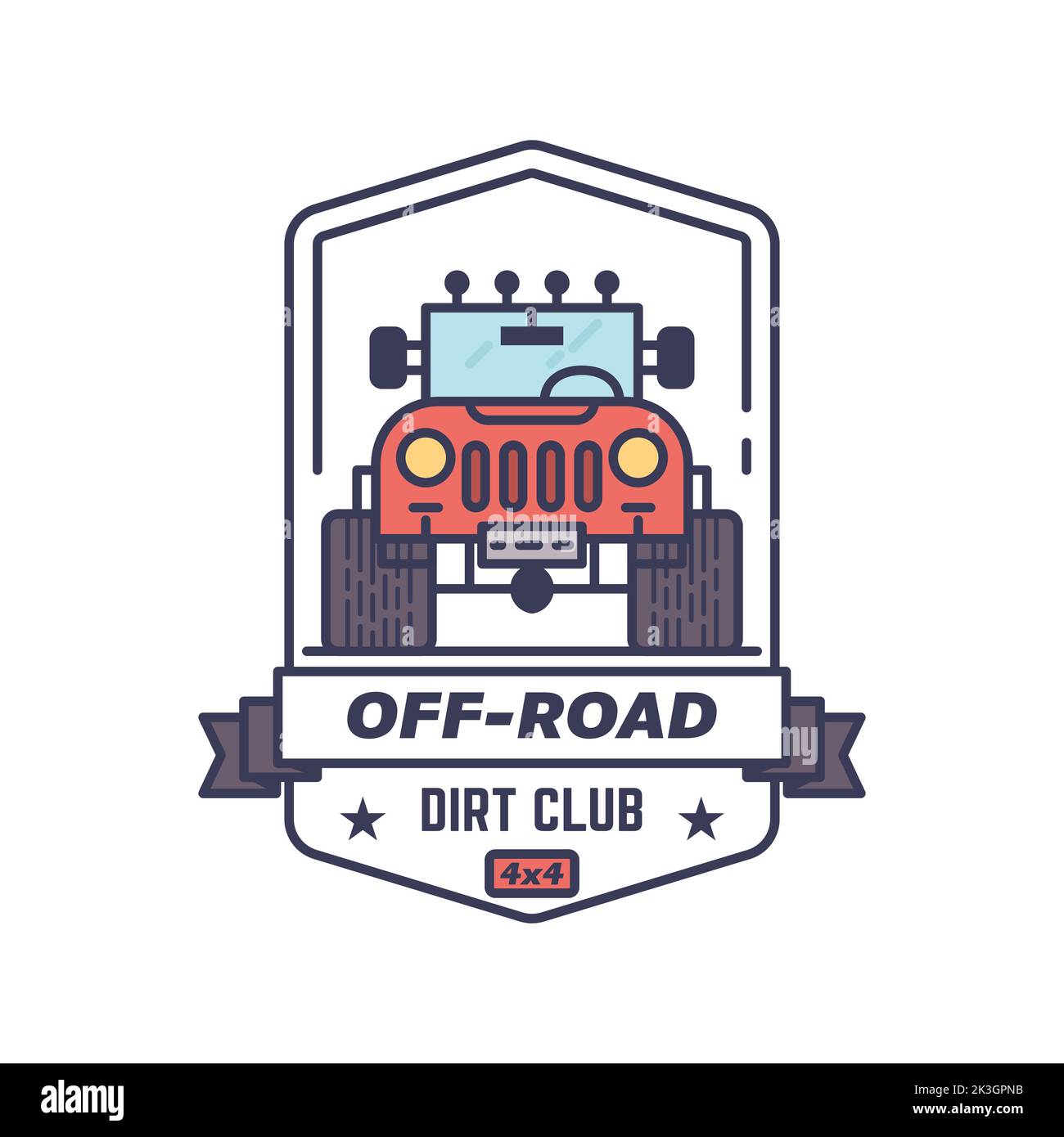 4wd Club Logo Profile For Yeti 4WD Club
