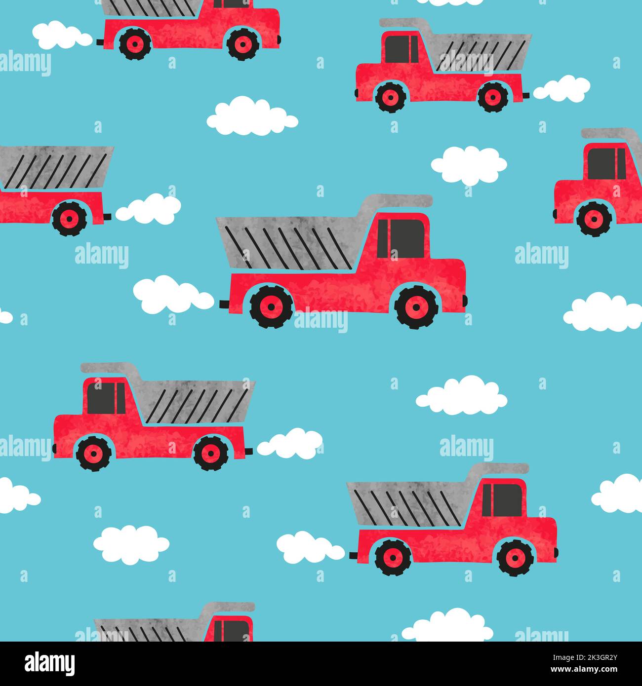 Construction truck repeat hi-res stock photography and images - Alamy