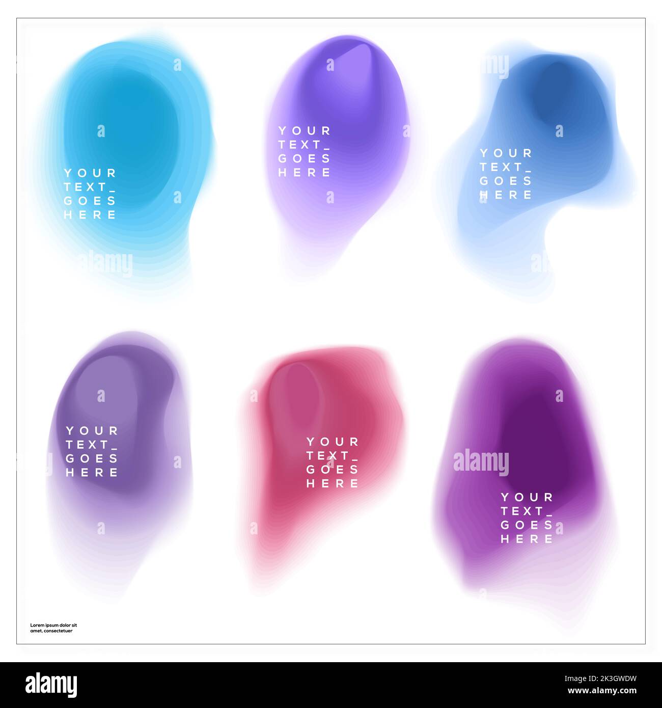 abstract topography design collection layer colorful gradient ...