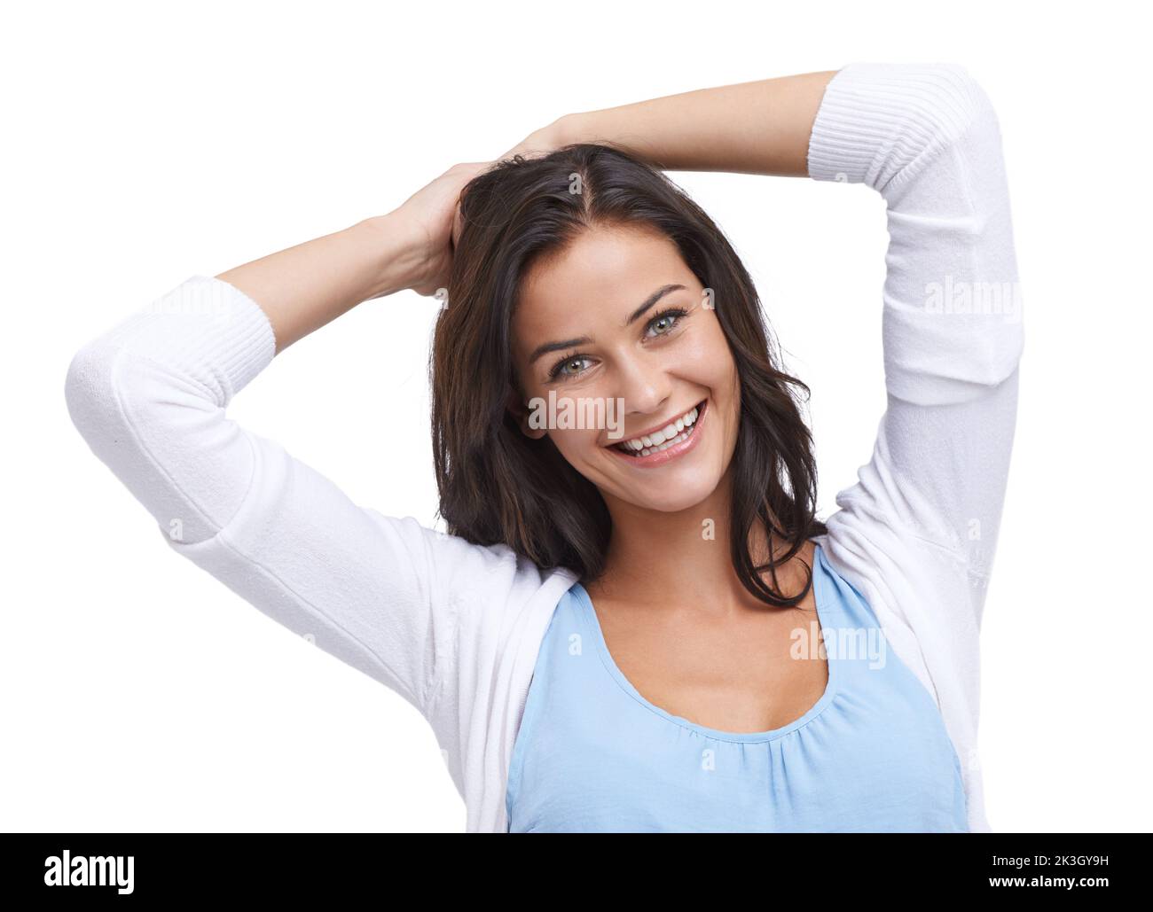 Pleasantly surprised young happy hi-res stock photography and images ...