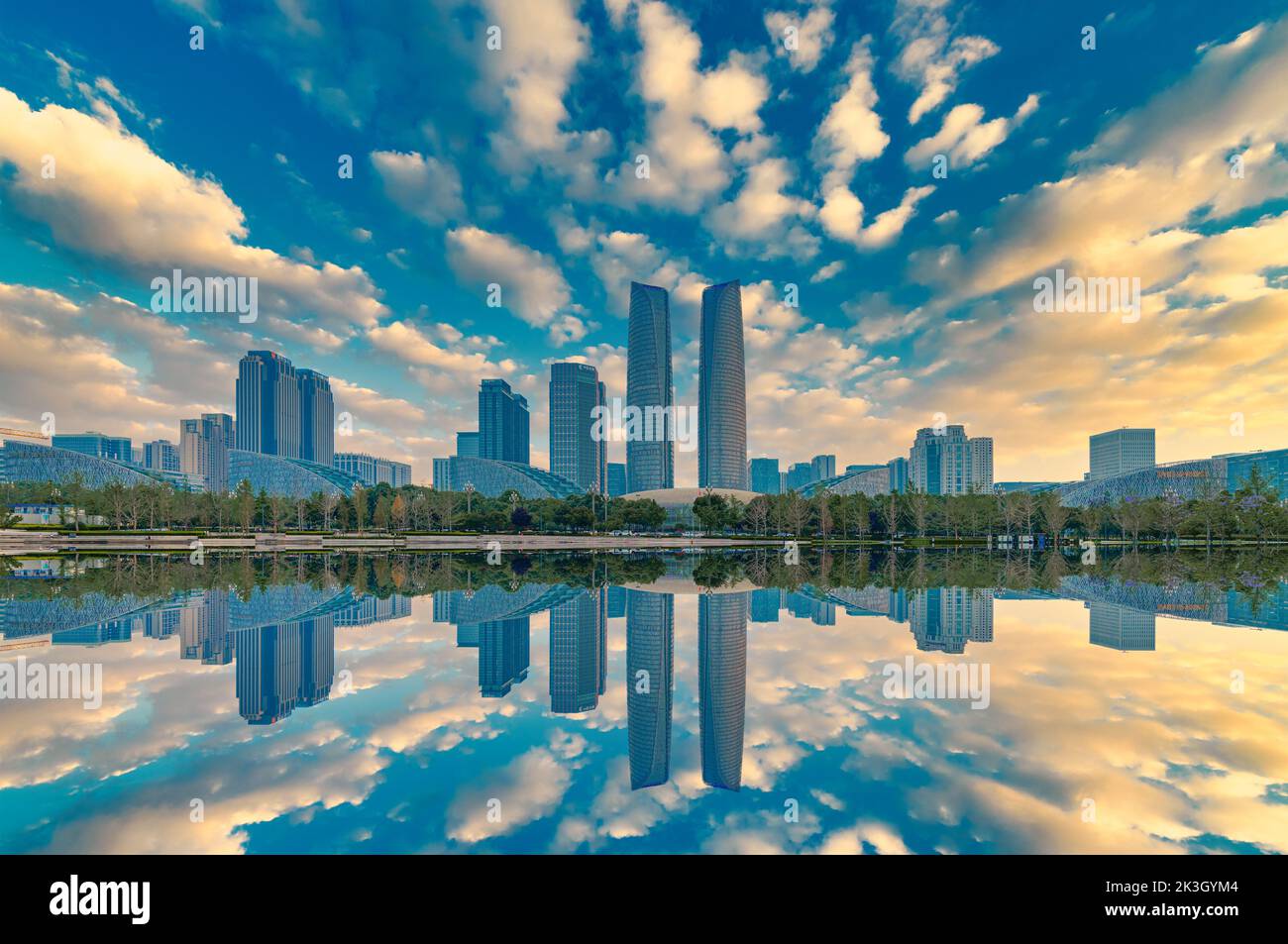 Chengdu twin towers hi-res stock photography and images - Alamy