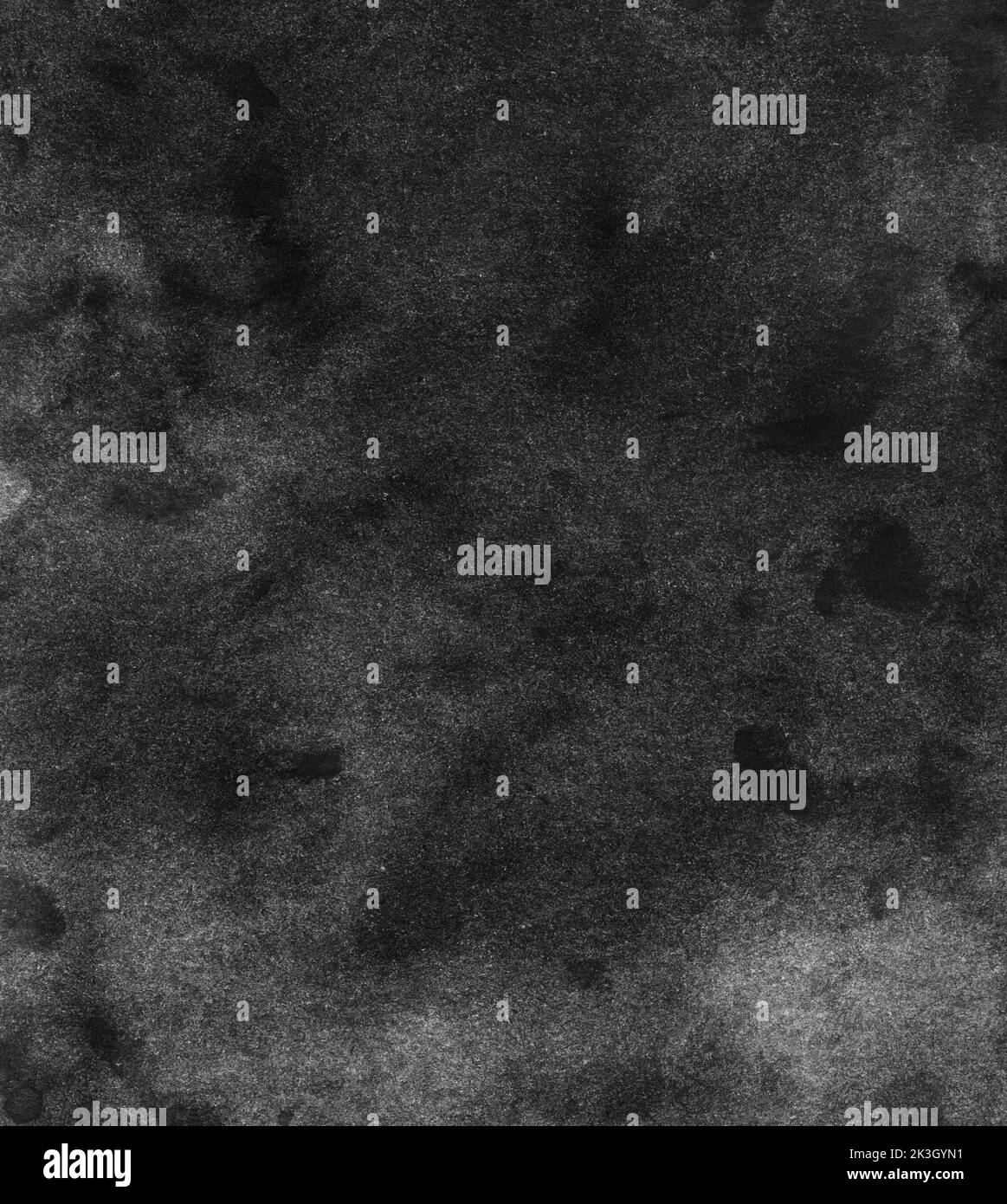 Watercolor black background texture. Aquarelle abstract old monochrome ...