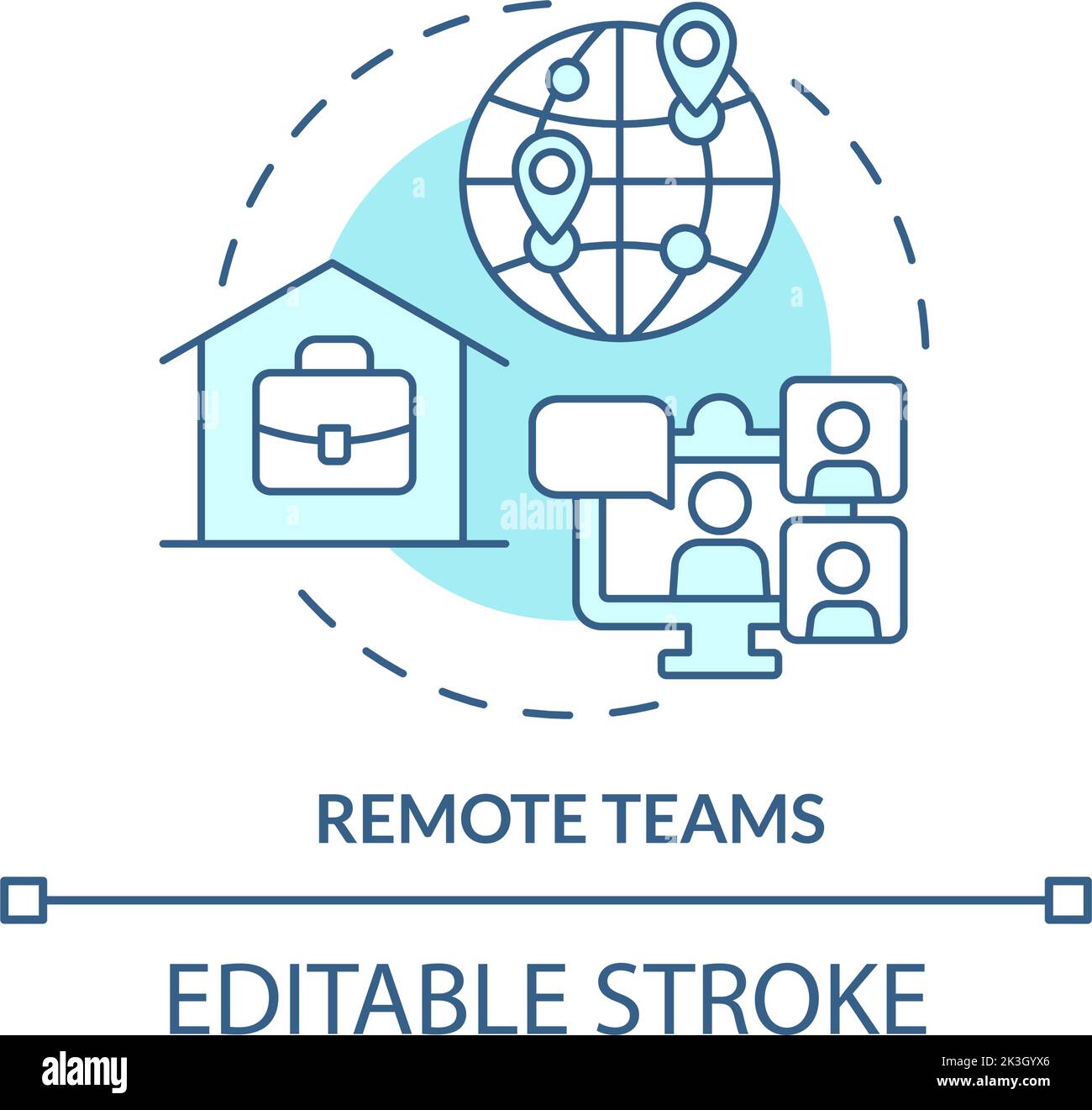 Remote teams hi-res stock photography and images - Alamy