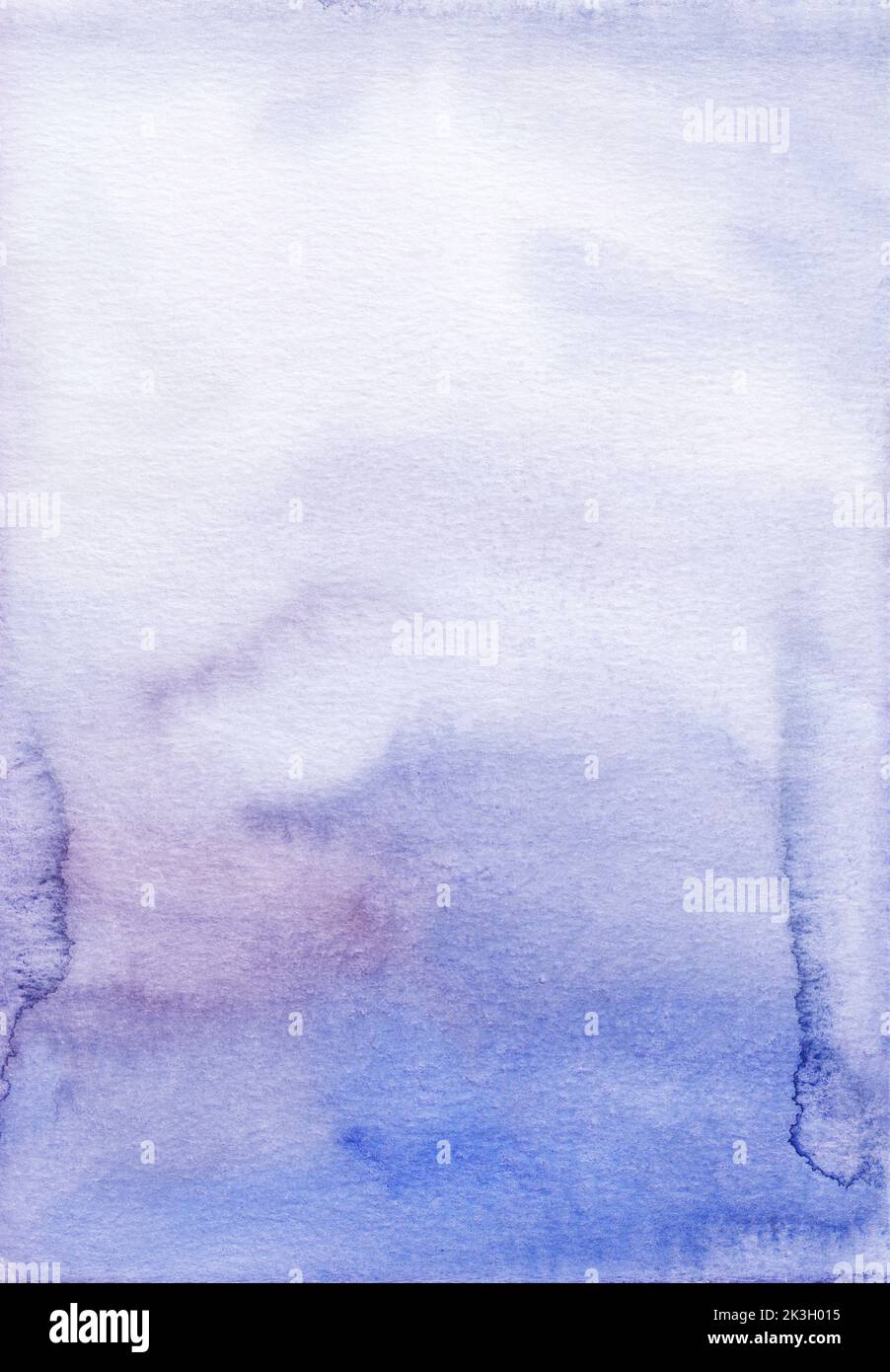 Watercolor royal purple ombre background hand painted Stock Photo - Alamy
