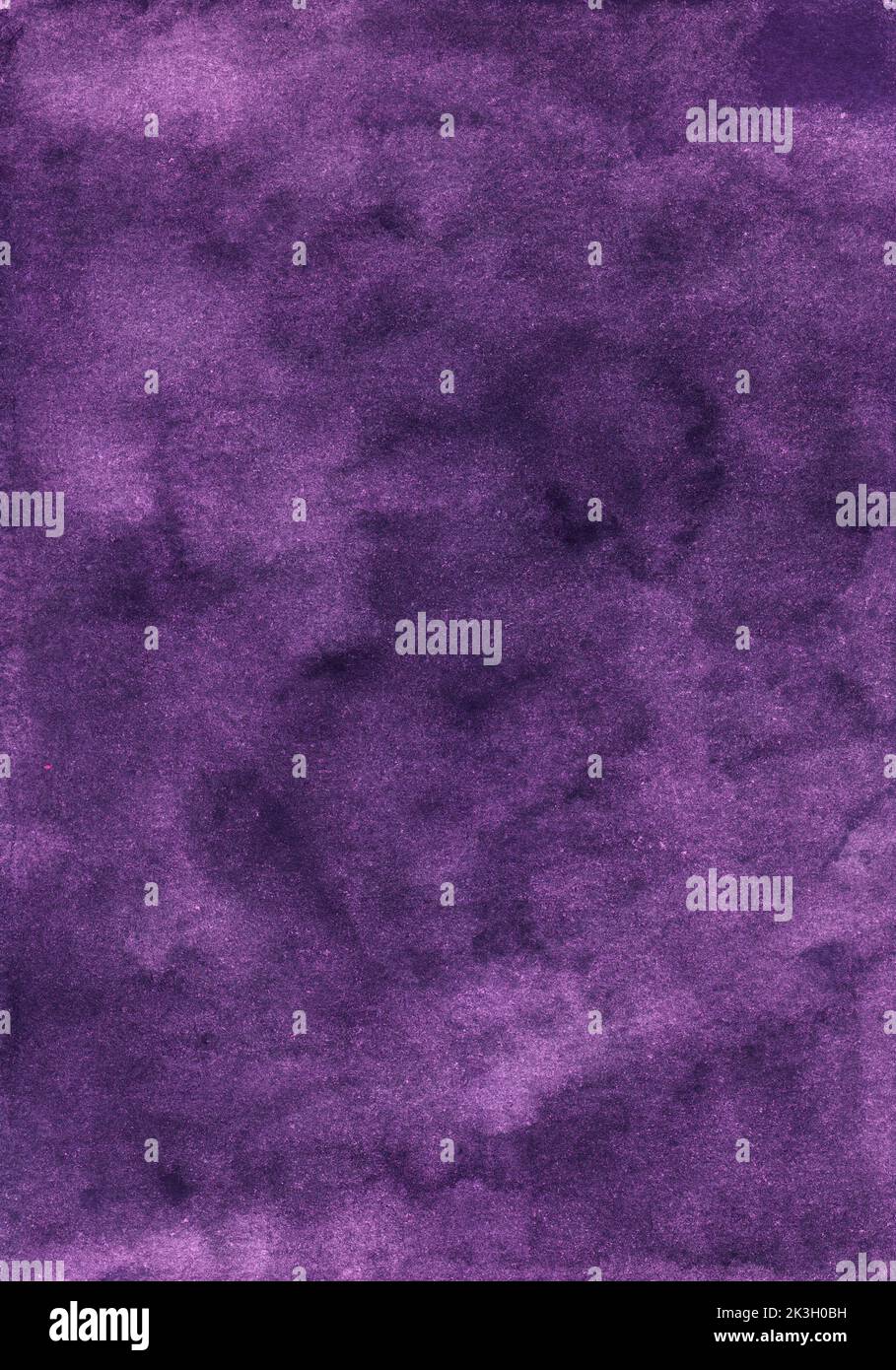 Watercolor deep violet background texture, hand painted. Vintage ...