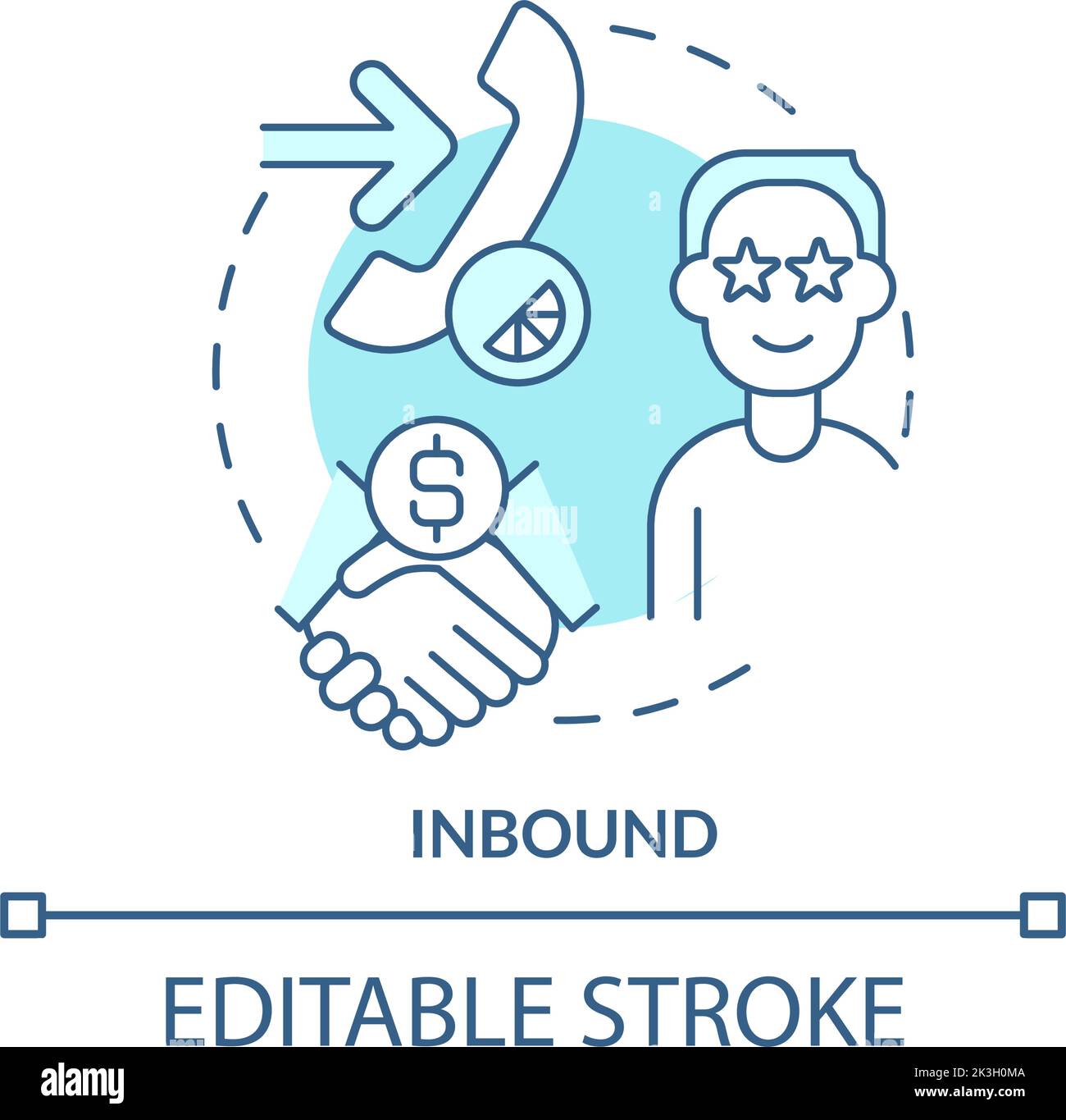 Inbound telemarketing Stock Vector Images - Alamy