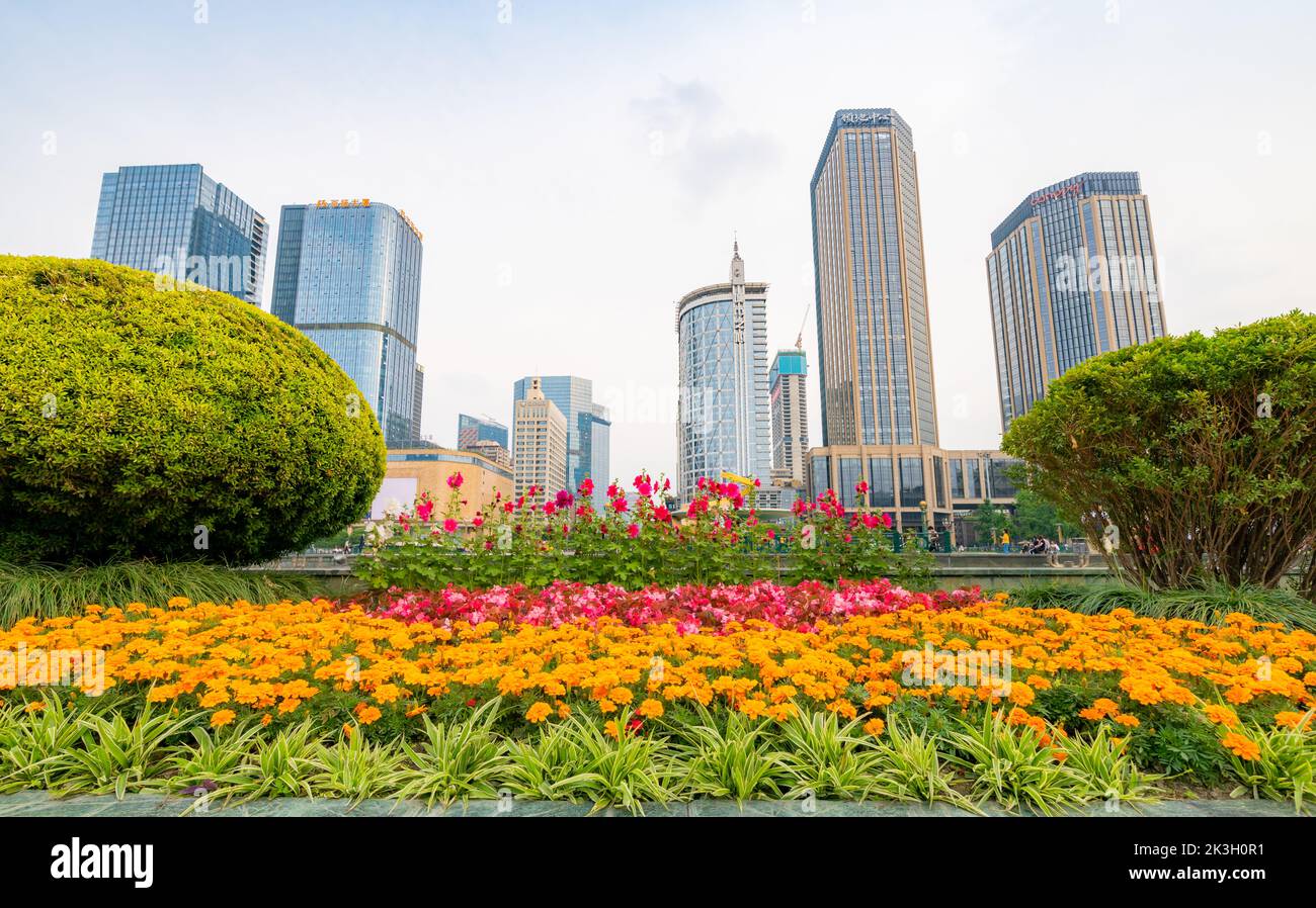 Tianfu Square, Chengdu, Sichuan, China Stock Photo - Alamy