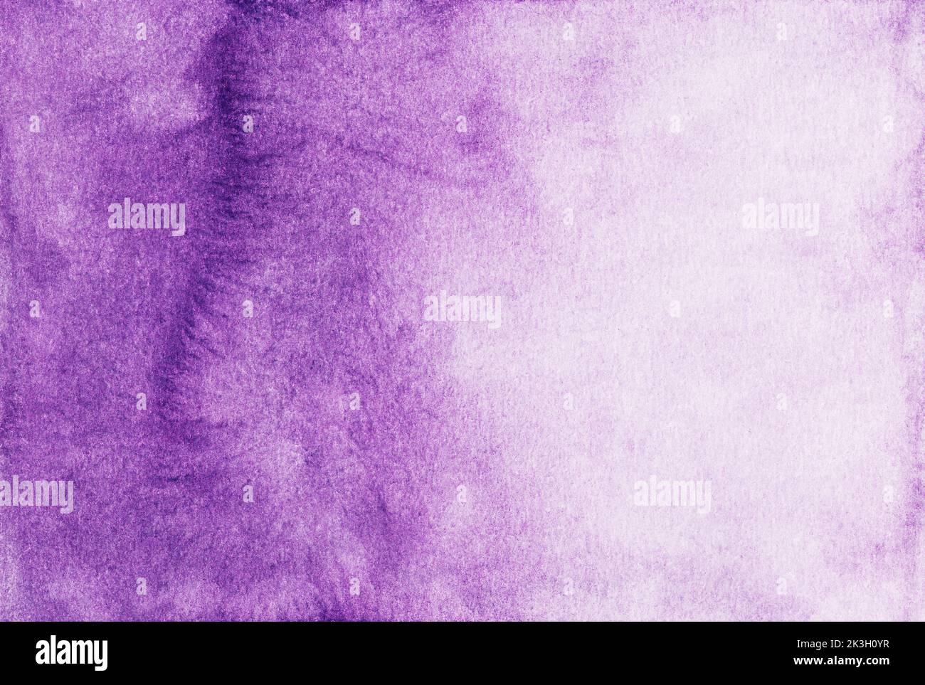 Watercolor light purple background gradient texture. Aquarelle abstract ...