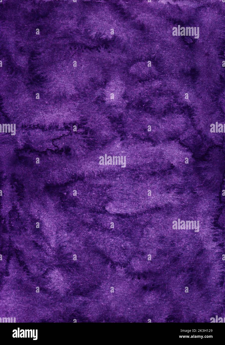 Watercolor deep violet background texture. Aquarelle abstract dark ...