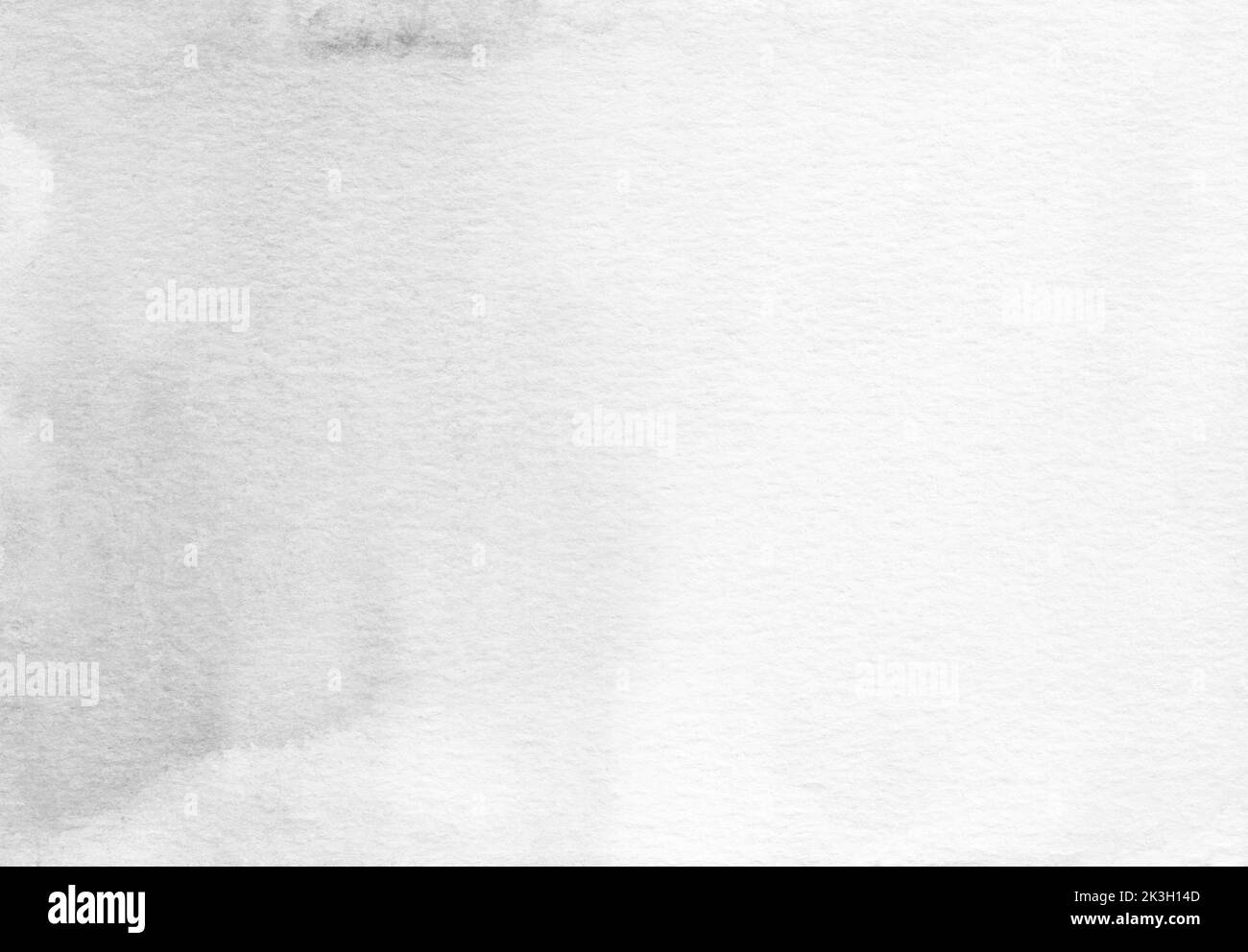 Watercolor light gray gradient background texture. Aquarelle monochrome ...
