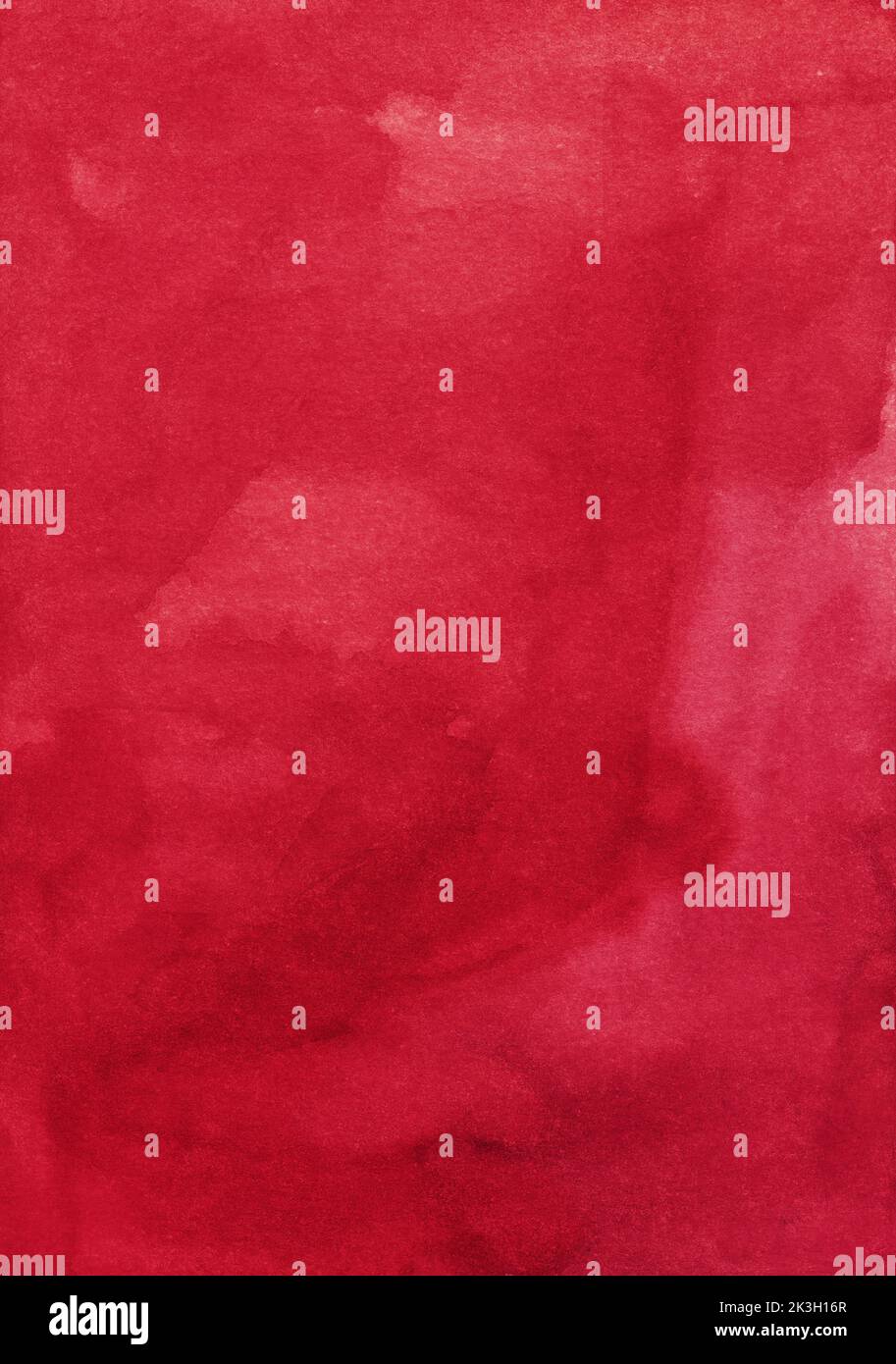 Watercolor red background texture. Deep crimson backdrop, hand painted ...