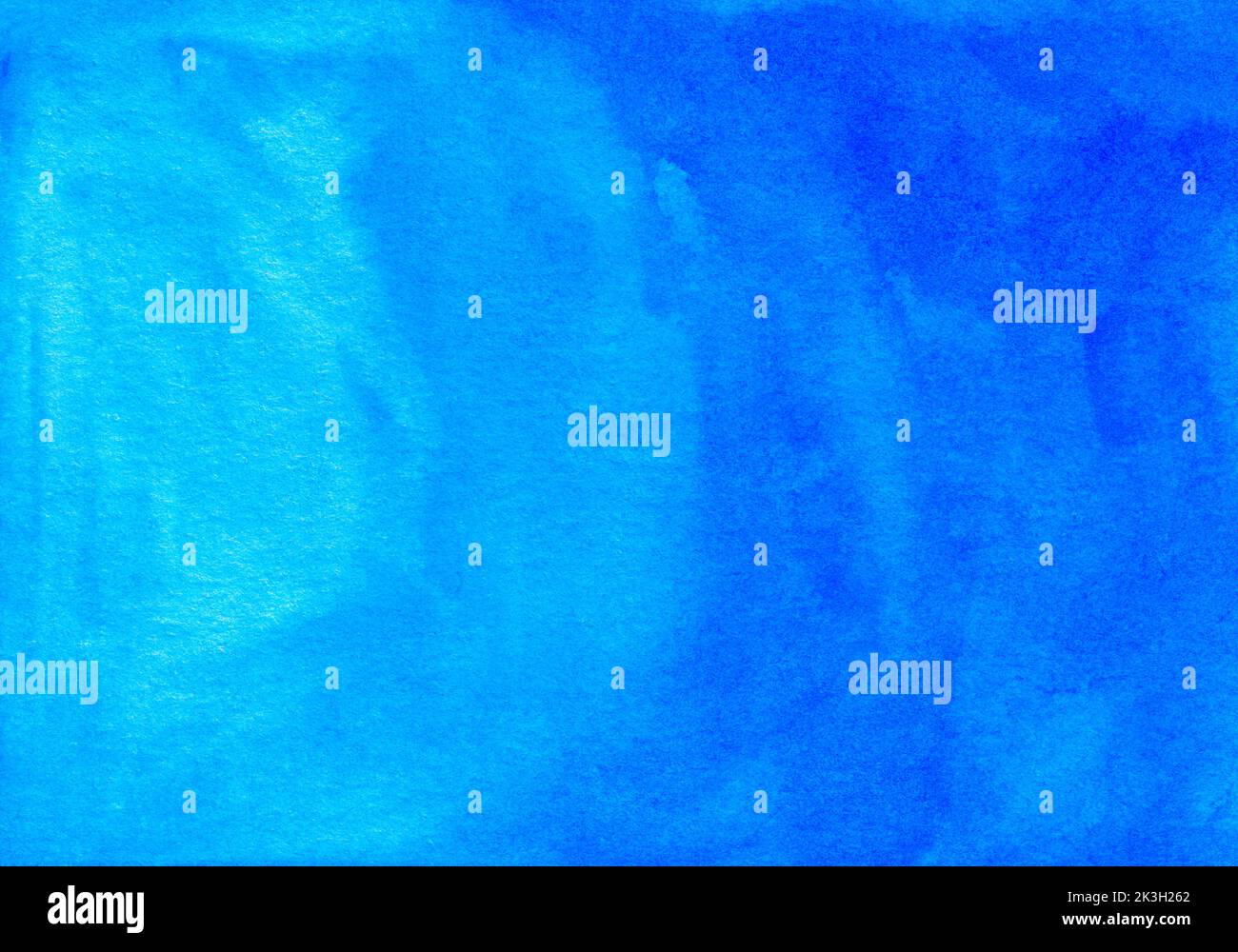 Watercolor blue and turquoise gradient background texture. Watercolour ...