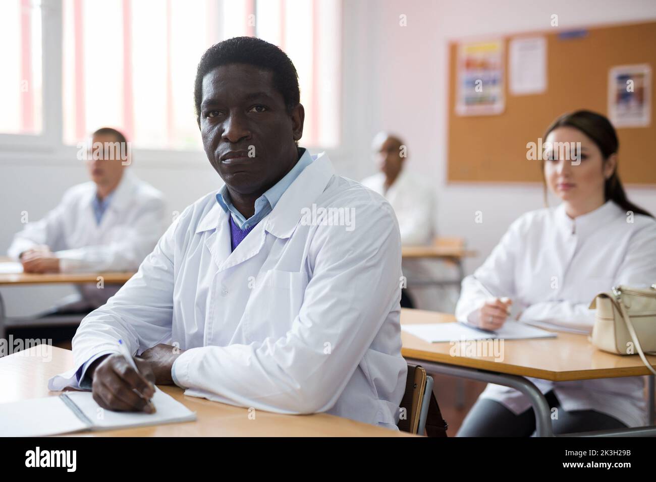 African american student lecture hall hi-res stock photography and ...