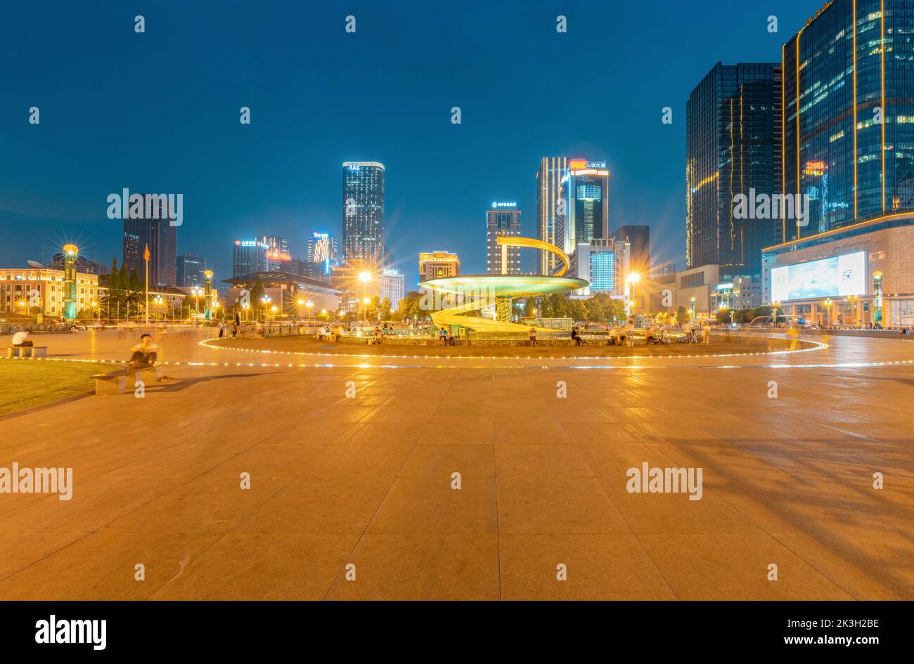 Tianfu Square, Chengdu, Sichuan, China Stock Photo - Alamy
