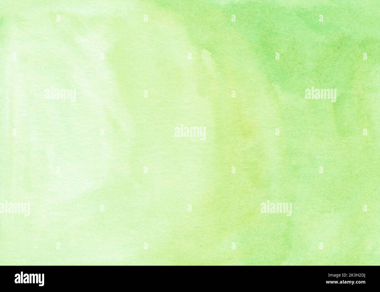 Watercolor light yellow green color background texture. Watercolour ...