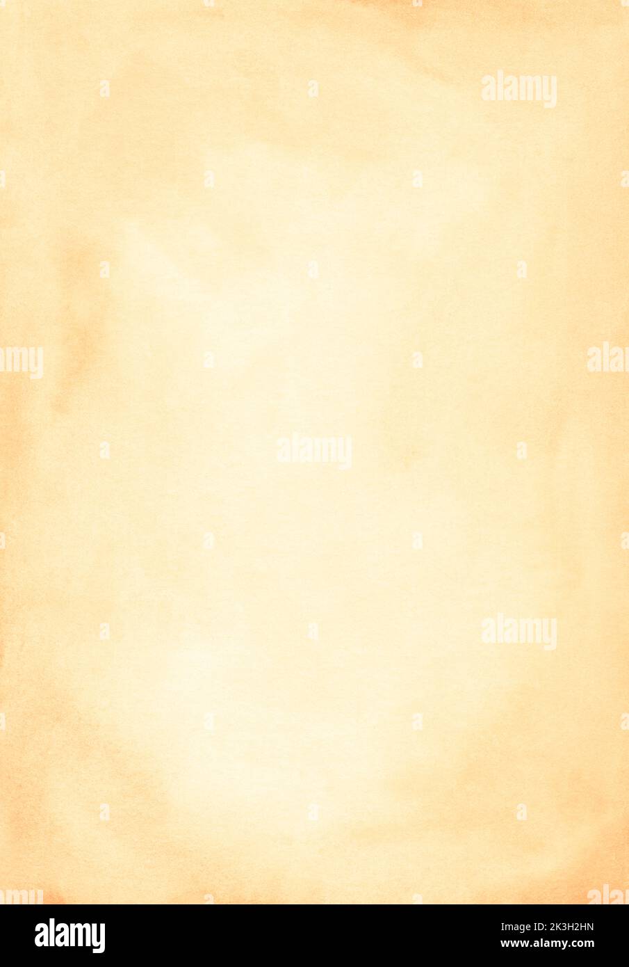 Watercolor light peach color background texture with space for text ...