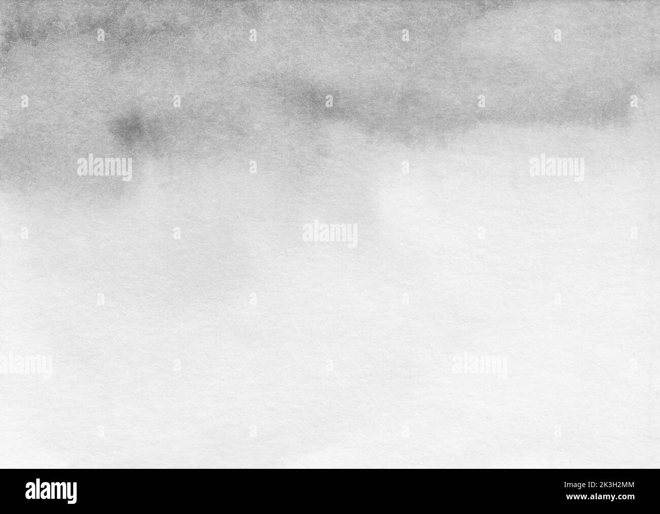 Watercolor light gray gradient background texture. Aquarelle monochrome ...