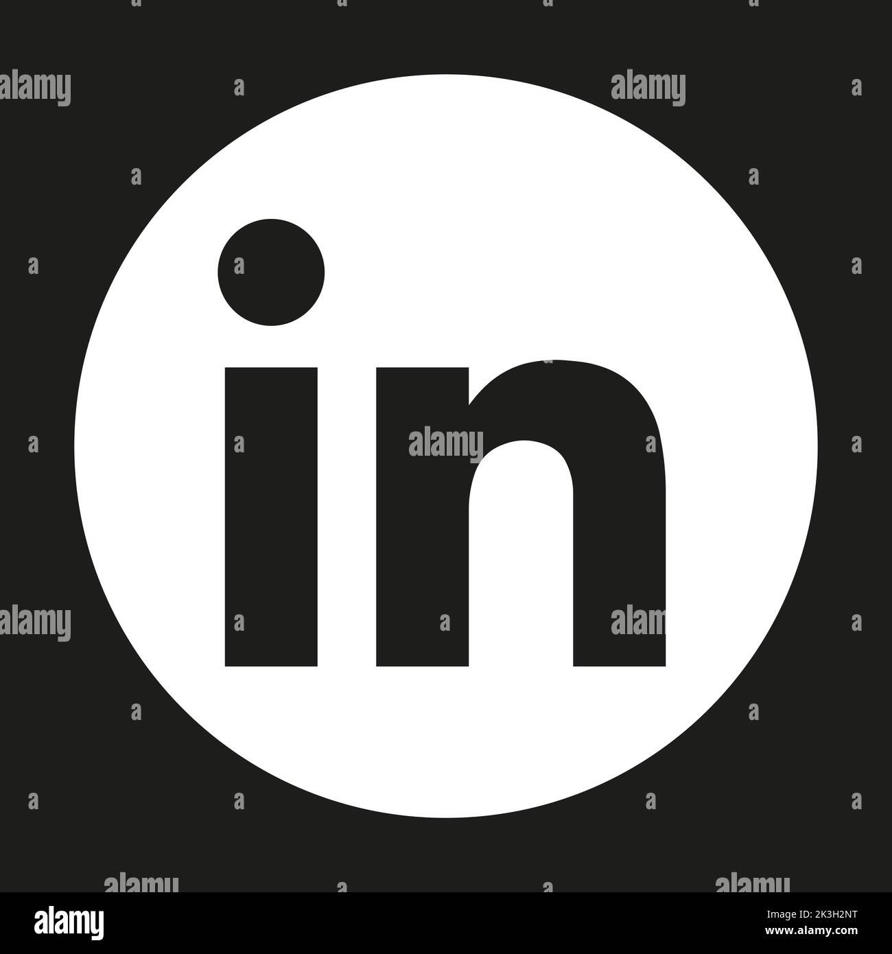 Linkedin app interface Stock Vector Images - Alamy