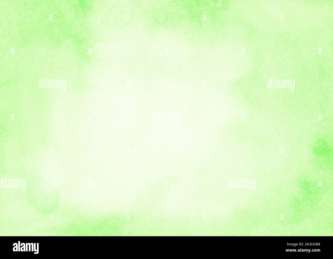 Watercolor light green background texture. Aquarelle abstract bright ...