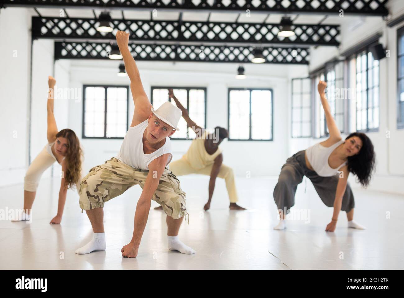 Male dancer enjoying dancing break dance Stock Photo - Alamy