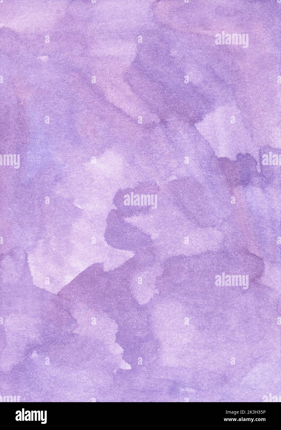 Watercolor light lavender background texture. Pastel purple aquarelle ...