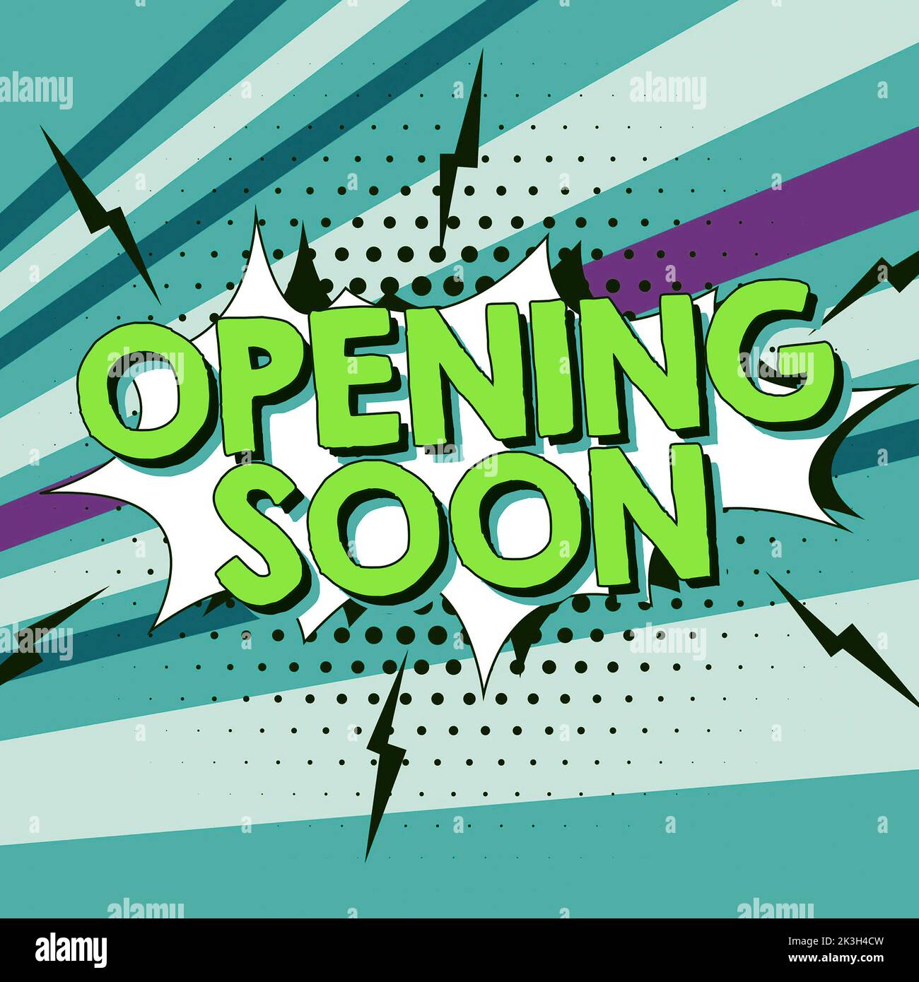 Conceptual caption Opening Soon. Business approach Going to be ...