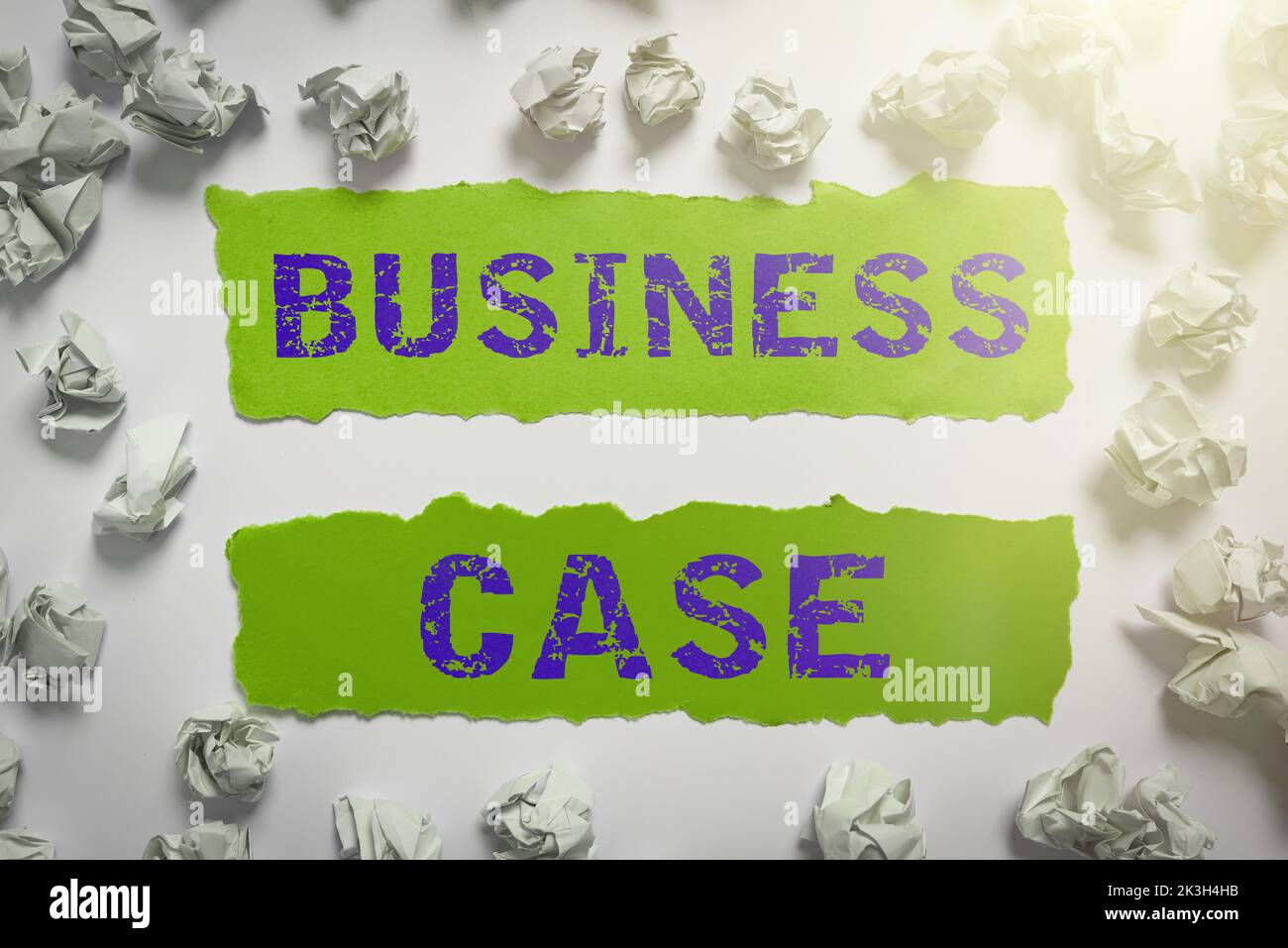 Handwriting text Business Case. Business overview Proposition ...